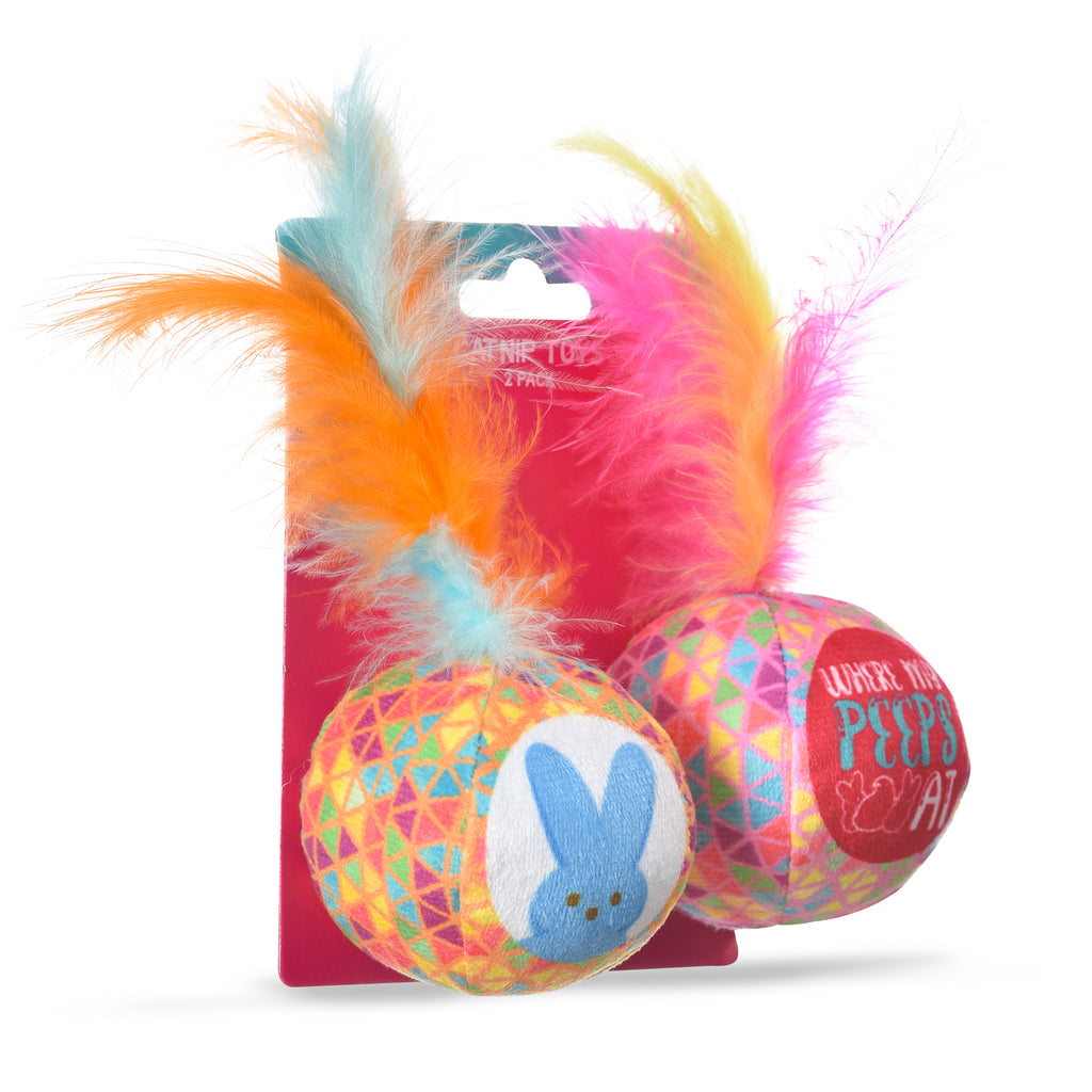 Peeps: Jingle Bell Cat Toy - 2 Pack – Pets + People